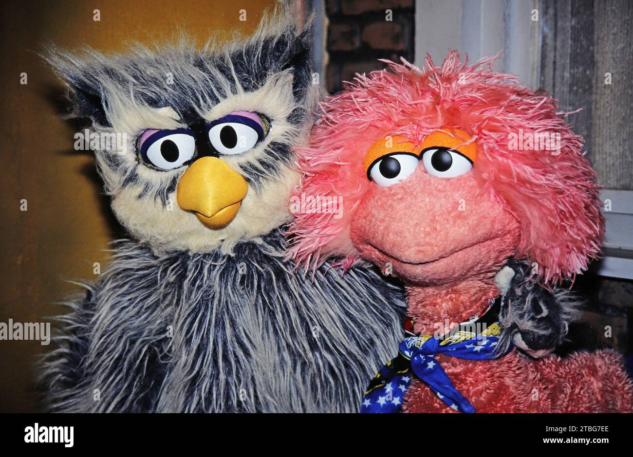 25 Jahre Sesamstraße in Deutschland, Kindersendung, mit den Figuren ...