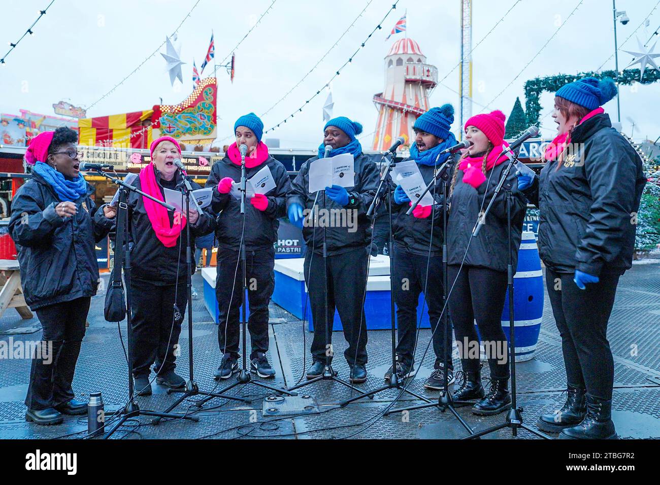 EDITORIAL USE ONLY The Big Sing choir partners with Gaviscon to perform ...