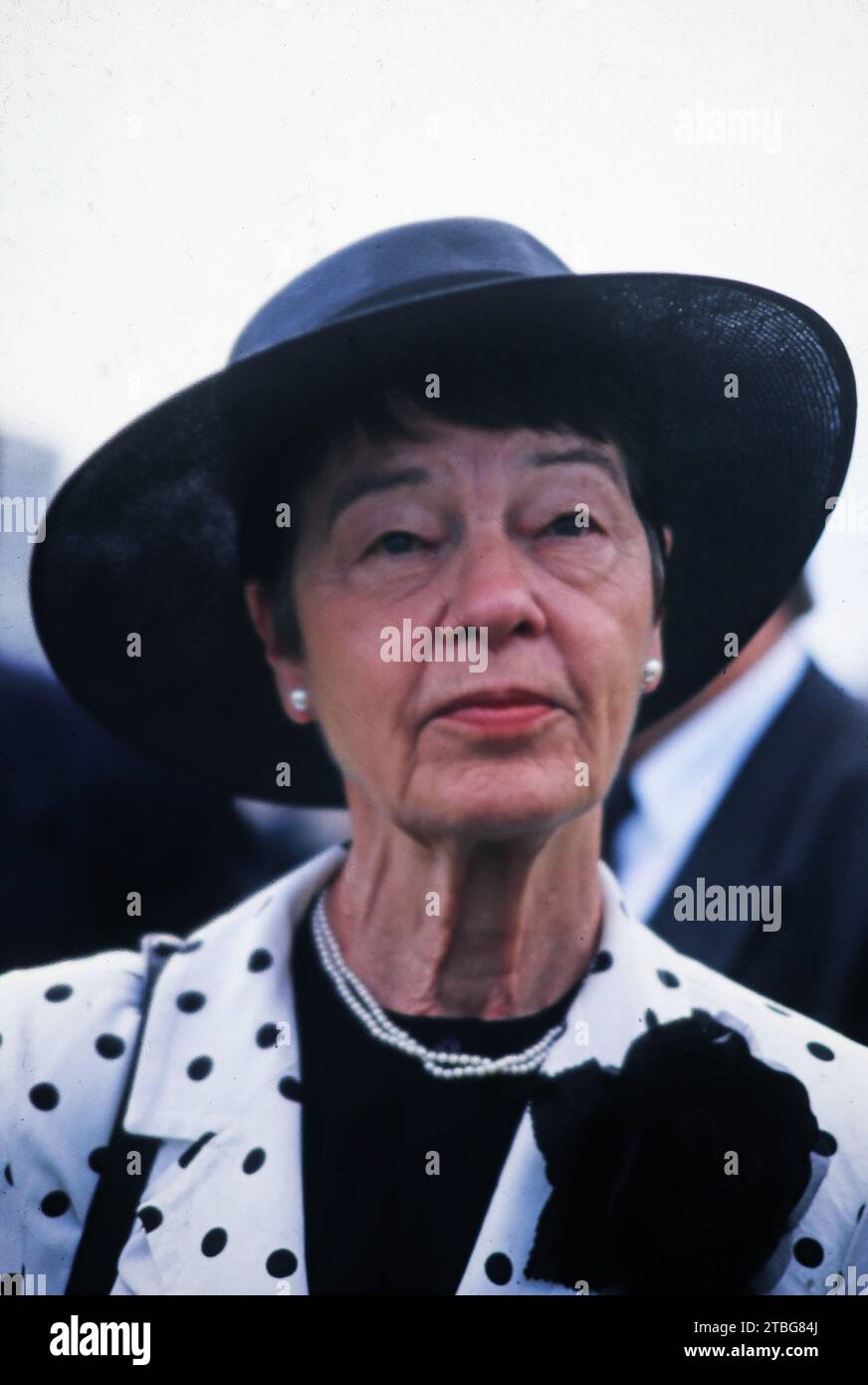 Loki Schmidt, Ehefrau von Altbundeskanzler Helmut Schmidt, Deutschland ...