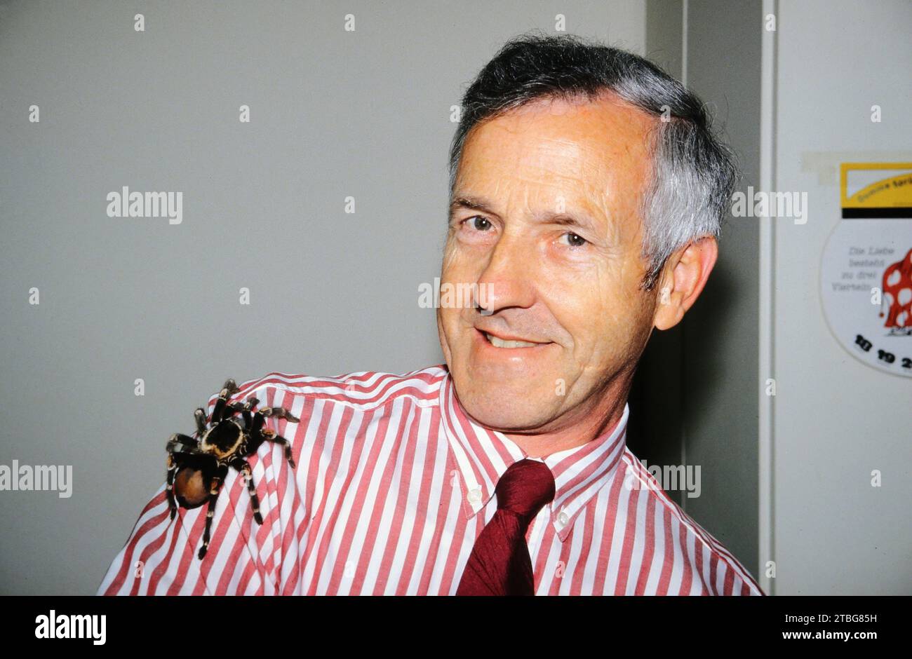 Rolf Spangenberg, deutscher Tierarzt, bekannt aus Funk und Fernsehen ...