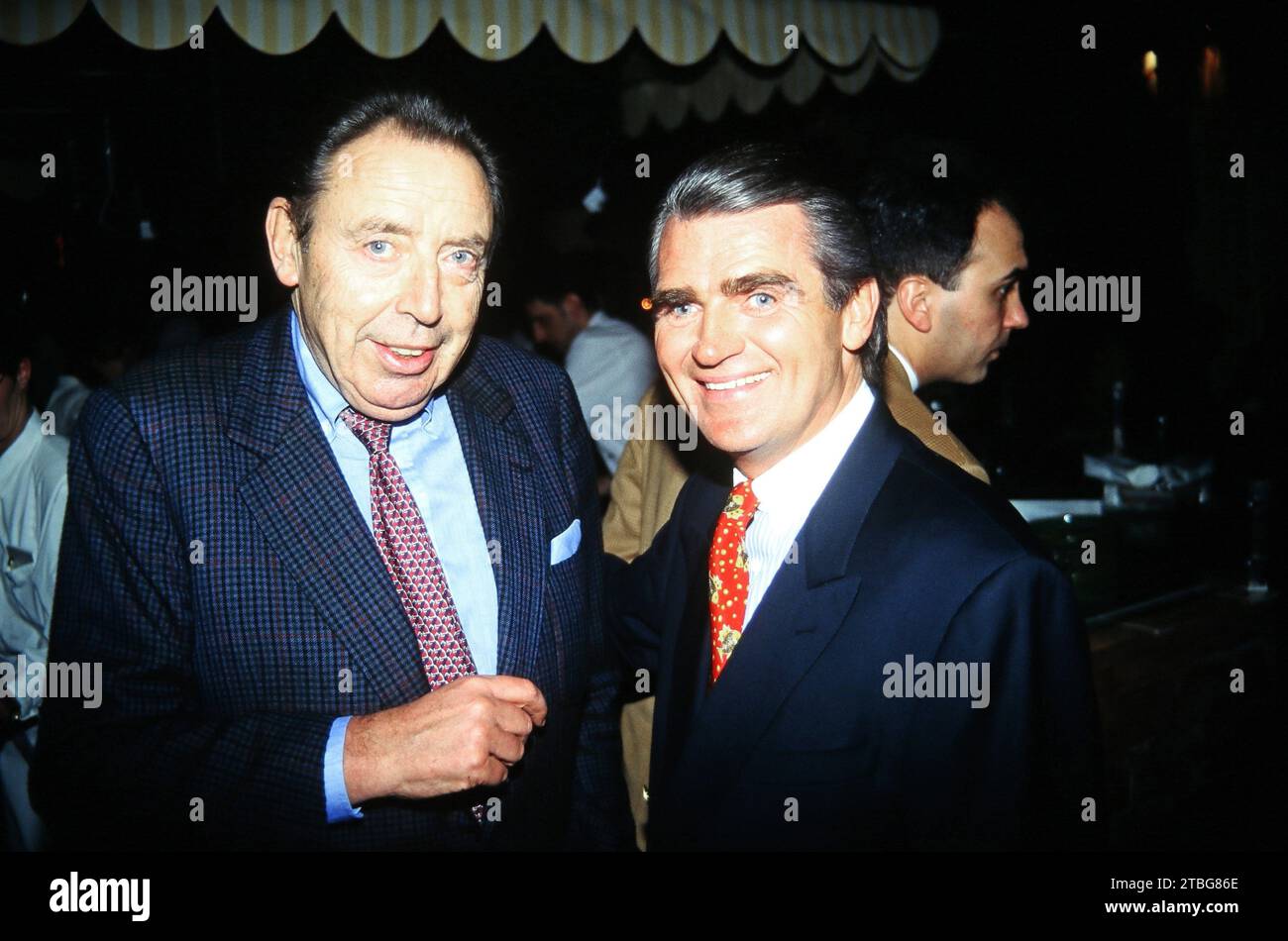 John Jahr jr. (links) und Rüdiger Kowalke bei der Verleihung des ...