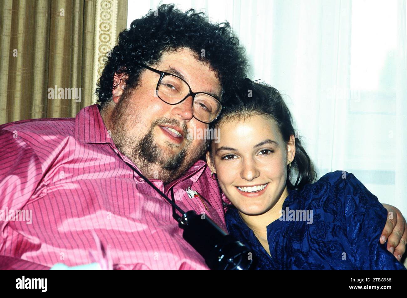 Peter Kern, österreichischer Regisseur, mit Schauspielerin Nicolette Krebitz, während der ...