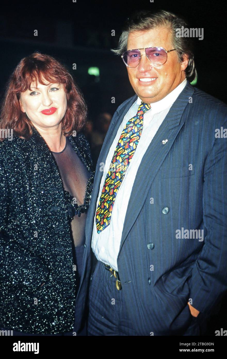 Cleo Kretschmer, deutsche Schauspielerin, und Eberhard Ebby Thust ...