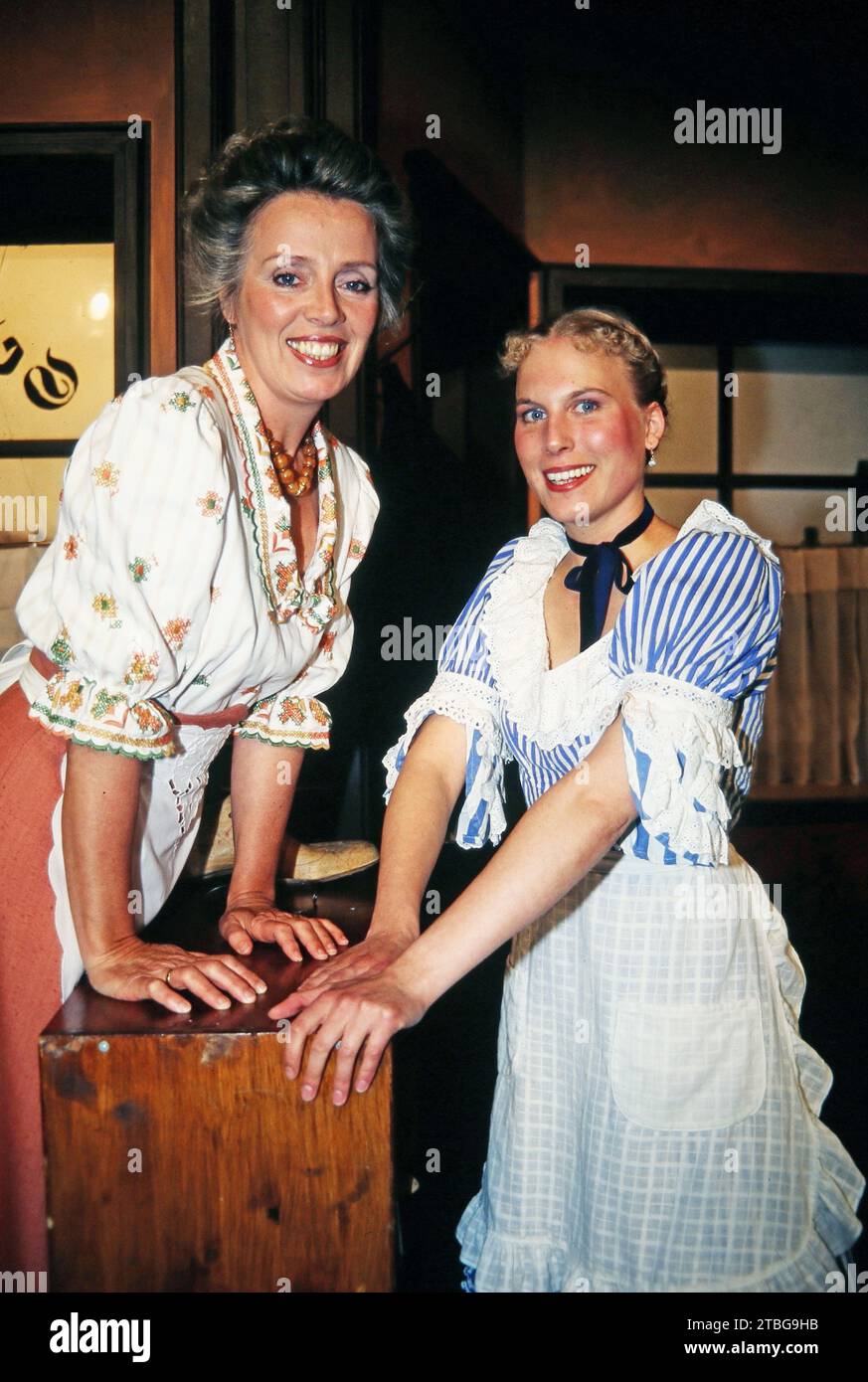 Heidi Mahler und Birte Kretschmer, deutsche Schauspielerinnen ...
