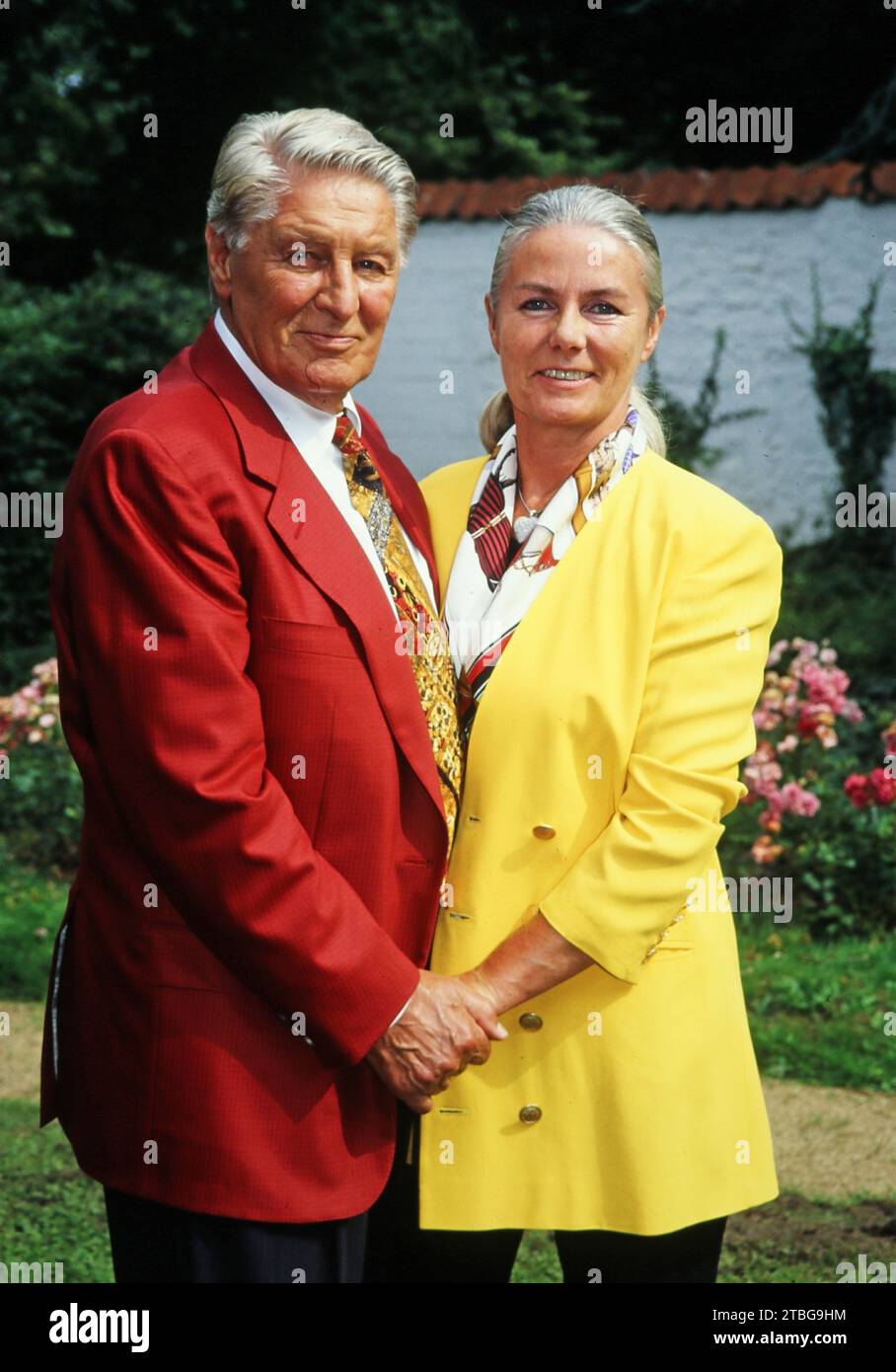 Ehepaar Günter und Lilo Pfitzmann, Deutschland um 1996 Stock Photo - Alamy