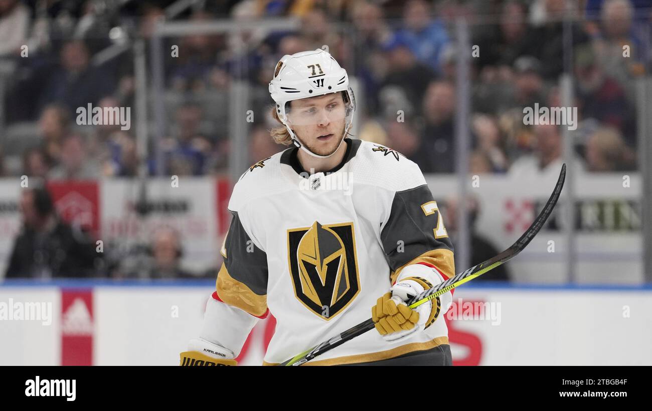 Vegas Golden Knights' William Karlsson in action during the first ...