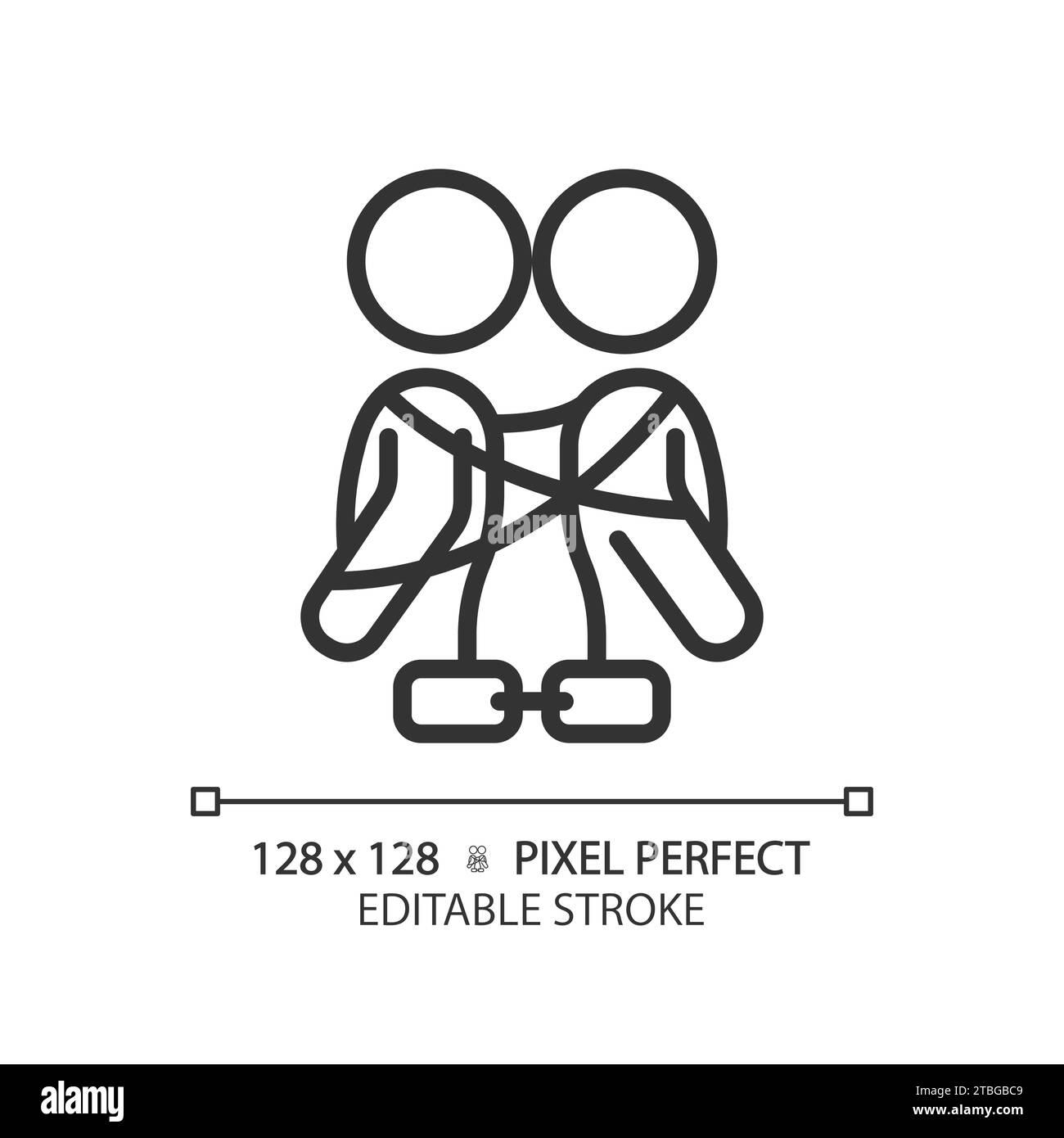 2D thin linear simple black codependency icon Stock Vector Image & Art ... 2D thin linear simple black codependency icon Stock Vector Image & Art ...