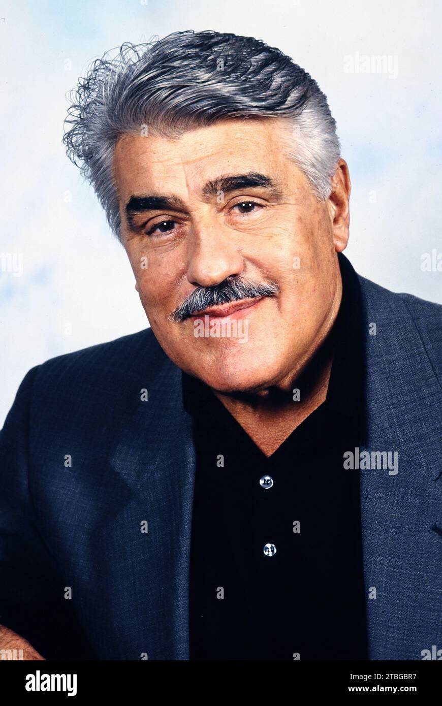 Mario Adorf, deutscher Schauspieler, Portrait, circa 1991 Stock Photo ...