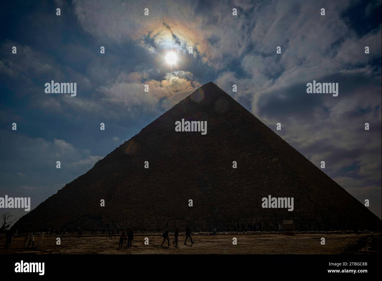 Great Pyramid of Khufu or Cheops, Giza, Cairo, Egypt. UNESCO World ...