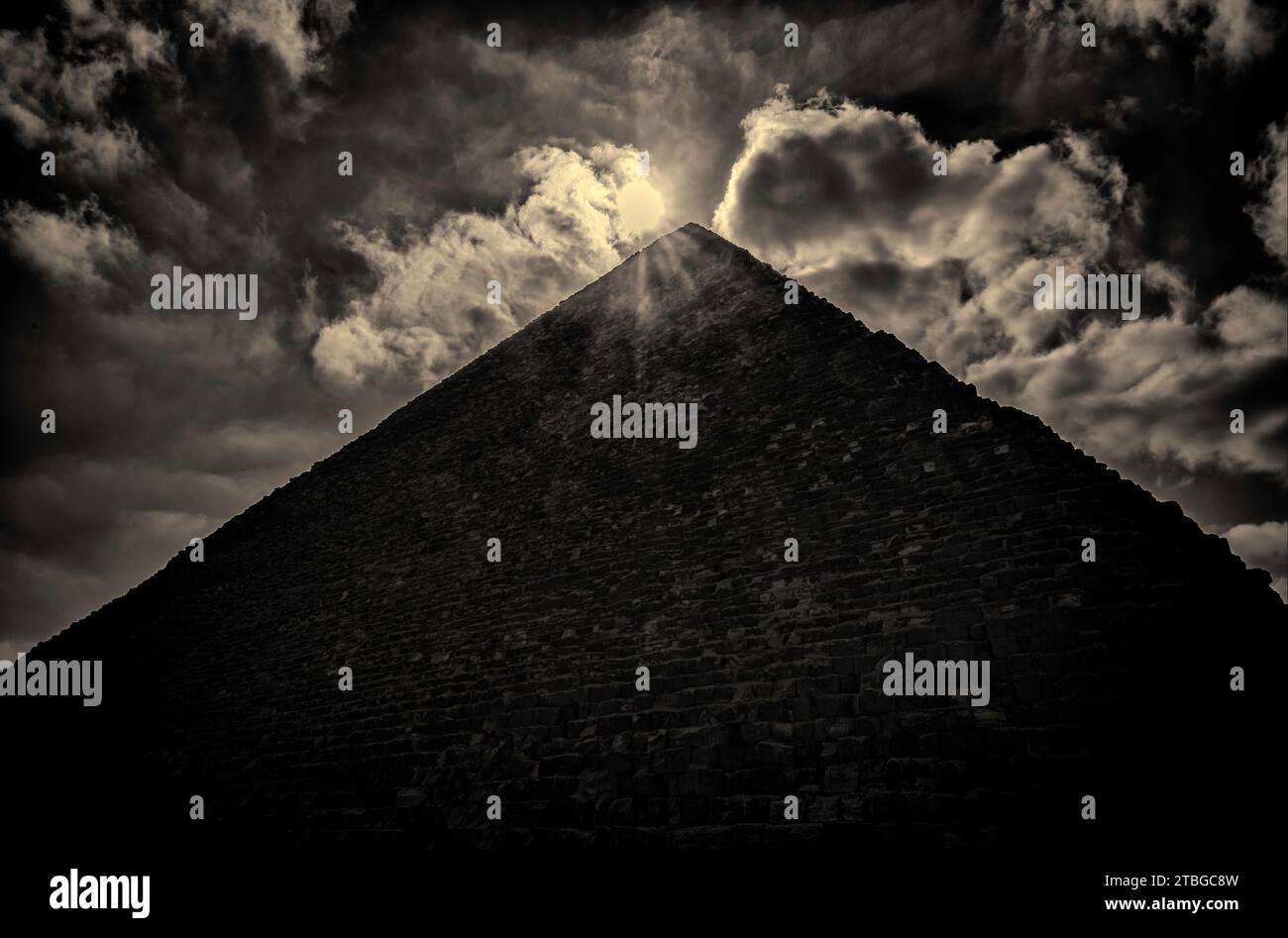 Great Pyramid of Khufu or Cheops, Giza, Cairo, Egypt. UNESCO World ...