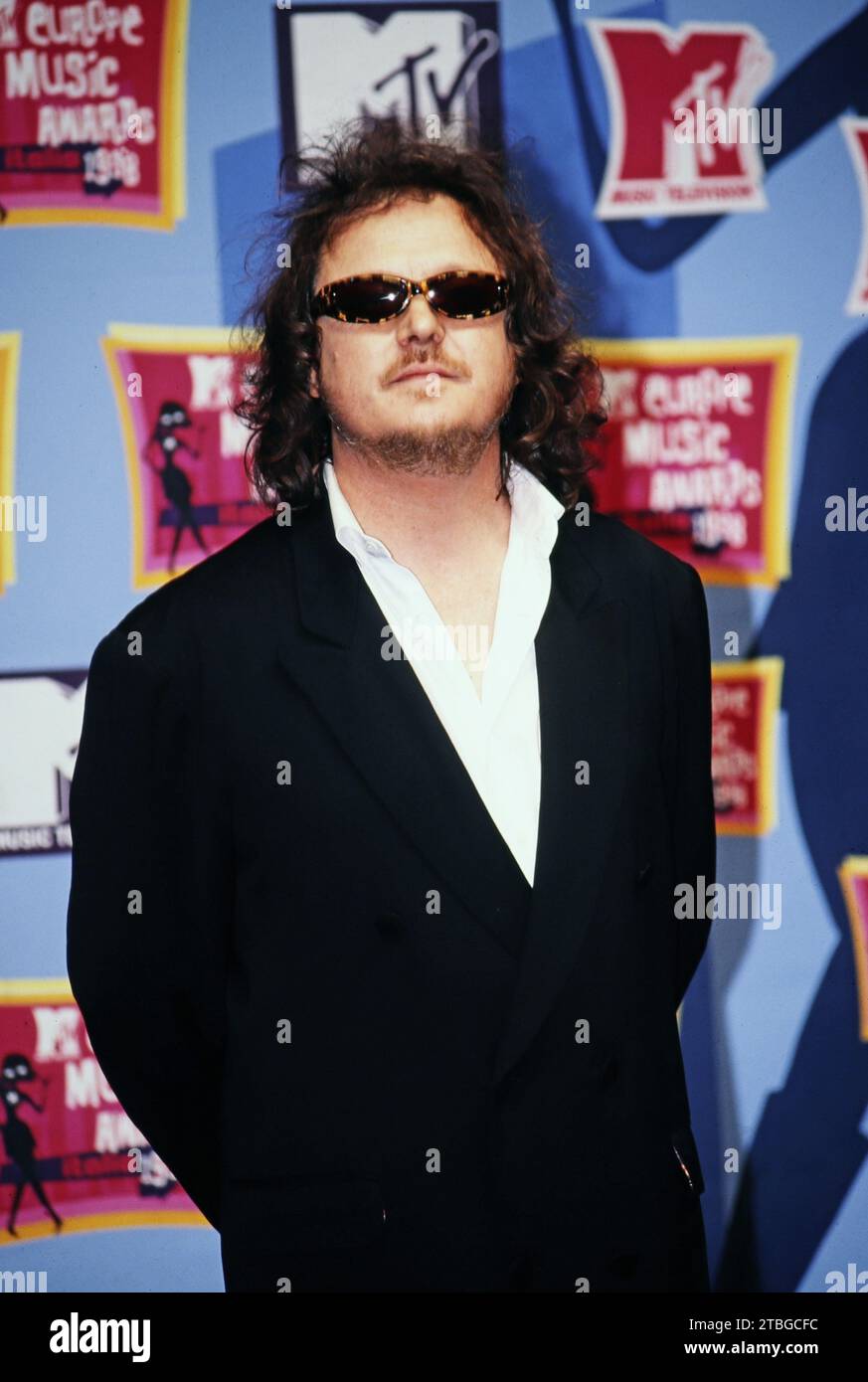MTV Europe Music Awards 1998, der italienische Sänger Zucchero als ...