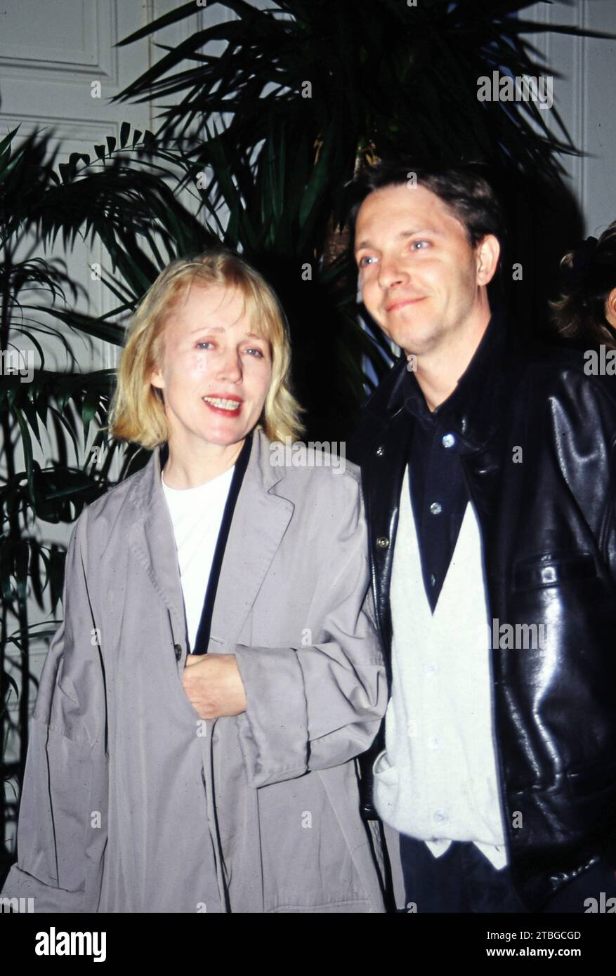 Annette Humpe, deutsche Pop-Sängerin und Musikproduzentin, mit Komiker ...