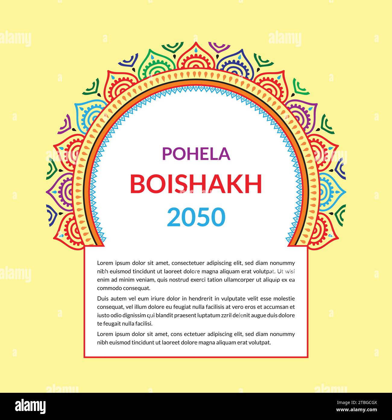 Boishakhi mela Stock Vector Images - Alamy