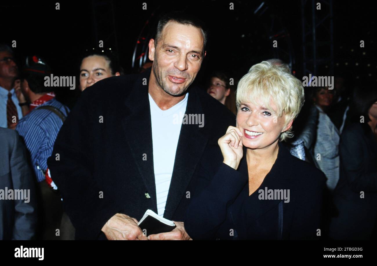 Kampfsportler Thomas Born, aka Karate-Tommy Born mit Schauspielerin ...