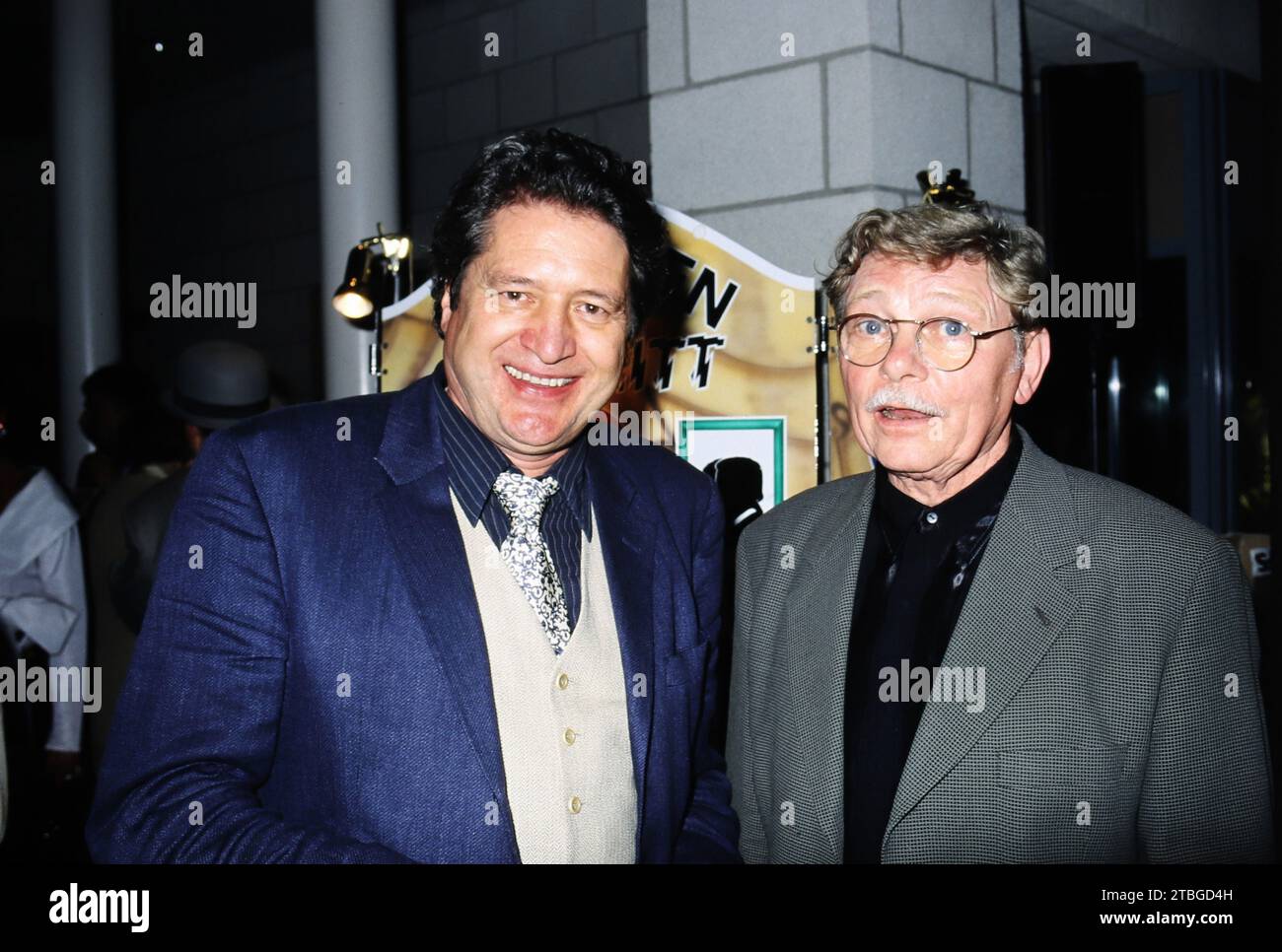 Schauspieler Christian Quadflieg mit Schauspiel-Kollege Uwe ...