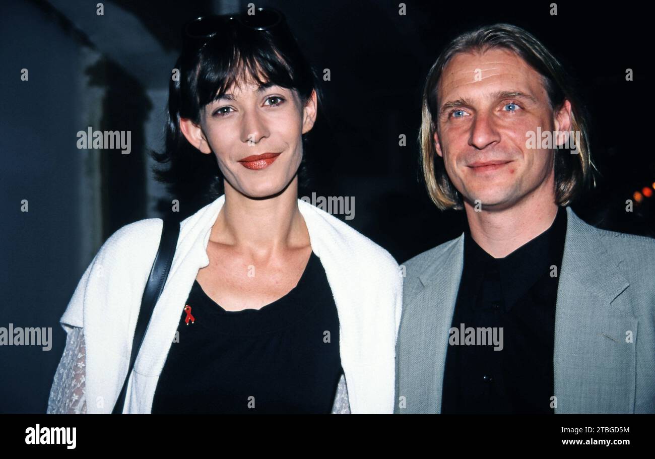 Fernsehmoderatorin Sandra Maahn mit Medienunternehmer und Ehemann Frank ...