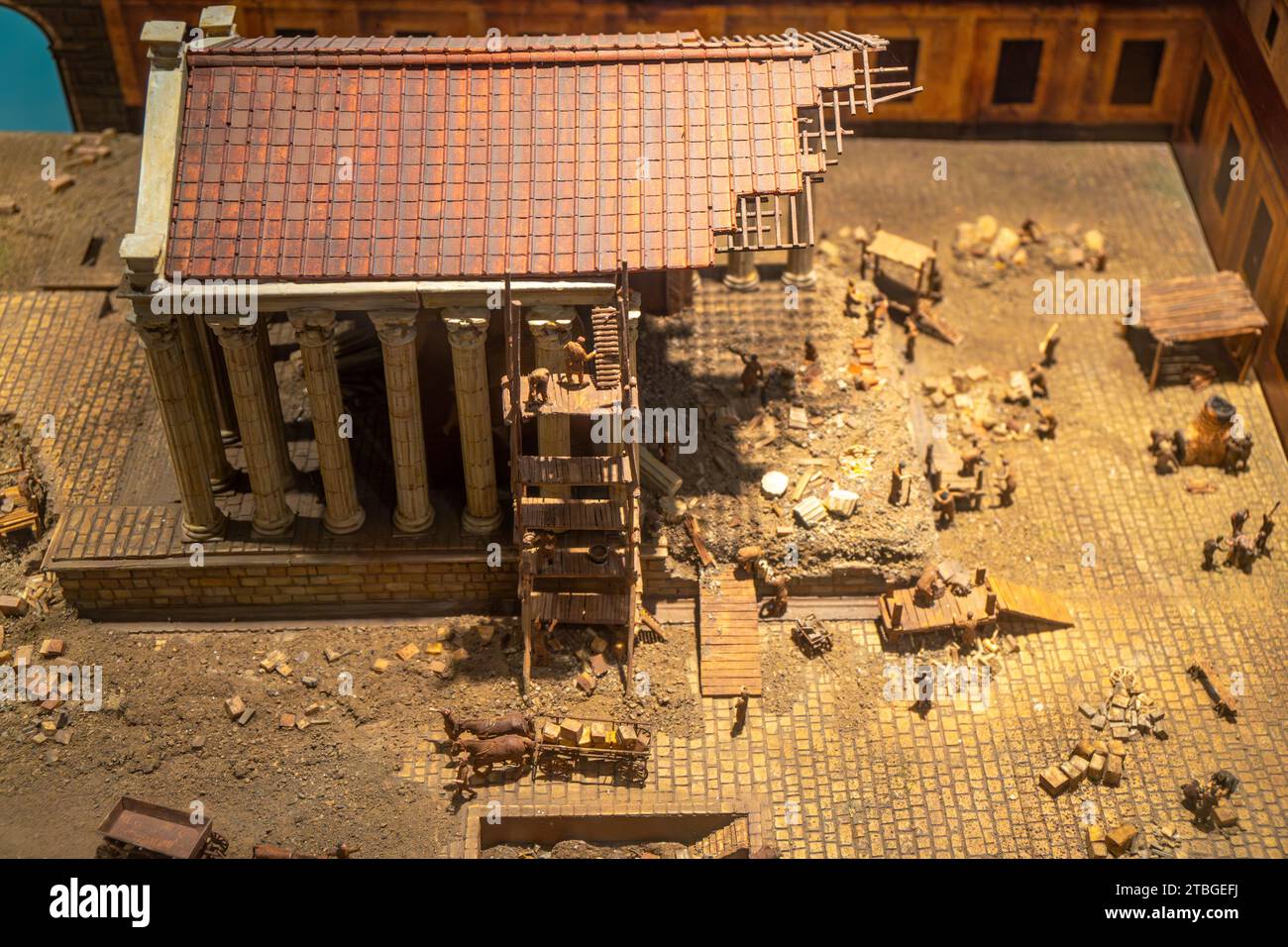 Scale model of ancient rome hi-res stock photography and images - Alamy