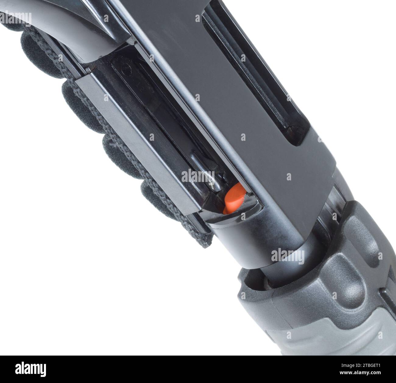 Pump action shotgun designed for protection and home defense with its ...