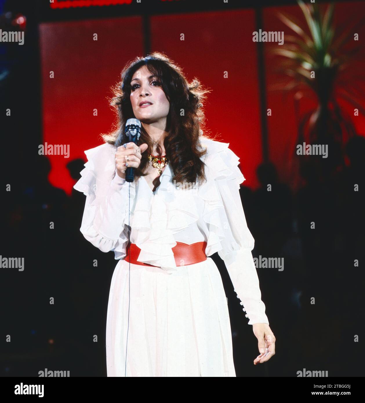 Disco, ZDF Musiksendung, 1982, Auftritt der amerikanischen Pop Sängerin ...