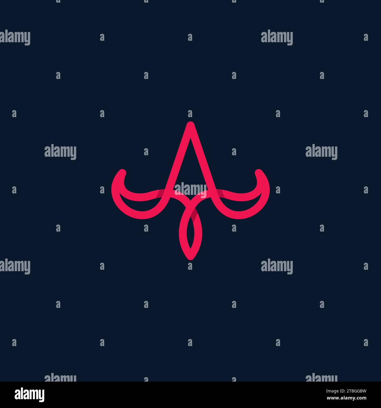 AW Logo Symbol. Letter AW Icon Vector Stock Vector Image & Art - Alamy