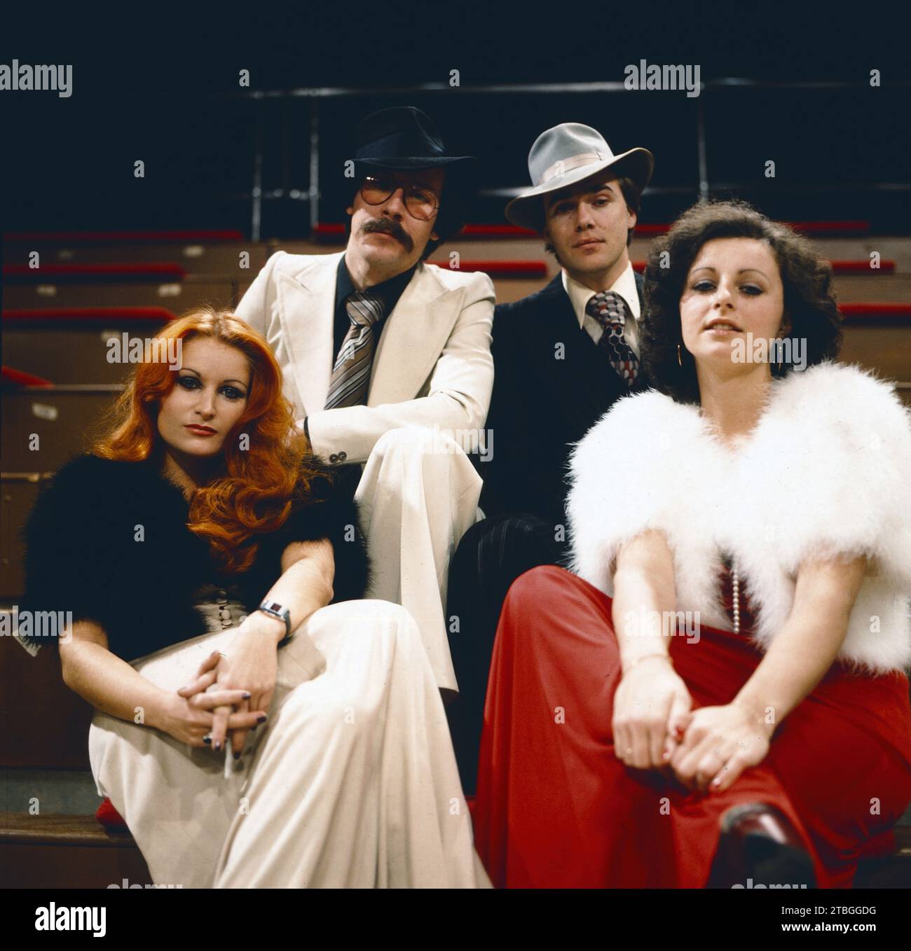 Champagne, Pop-Quartett aus den Niederlanden, Paulette Bronkhorst ...