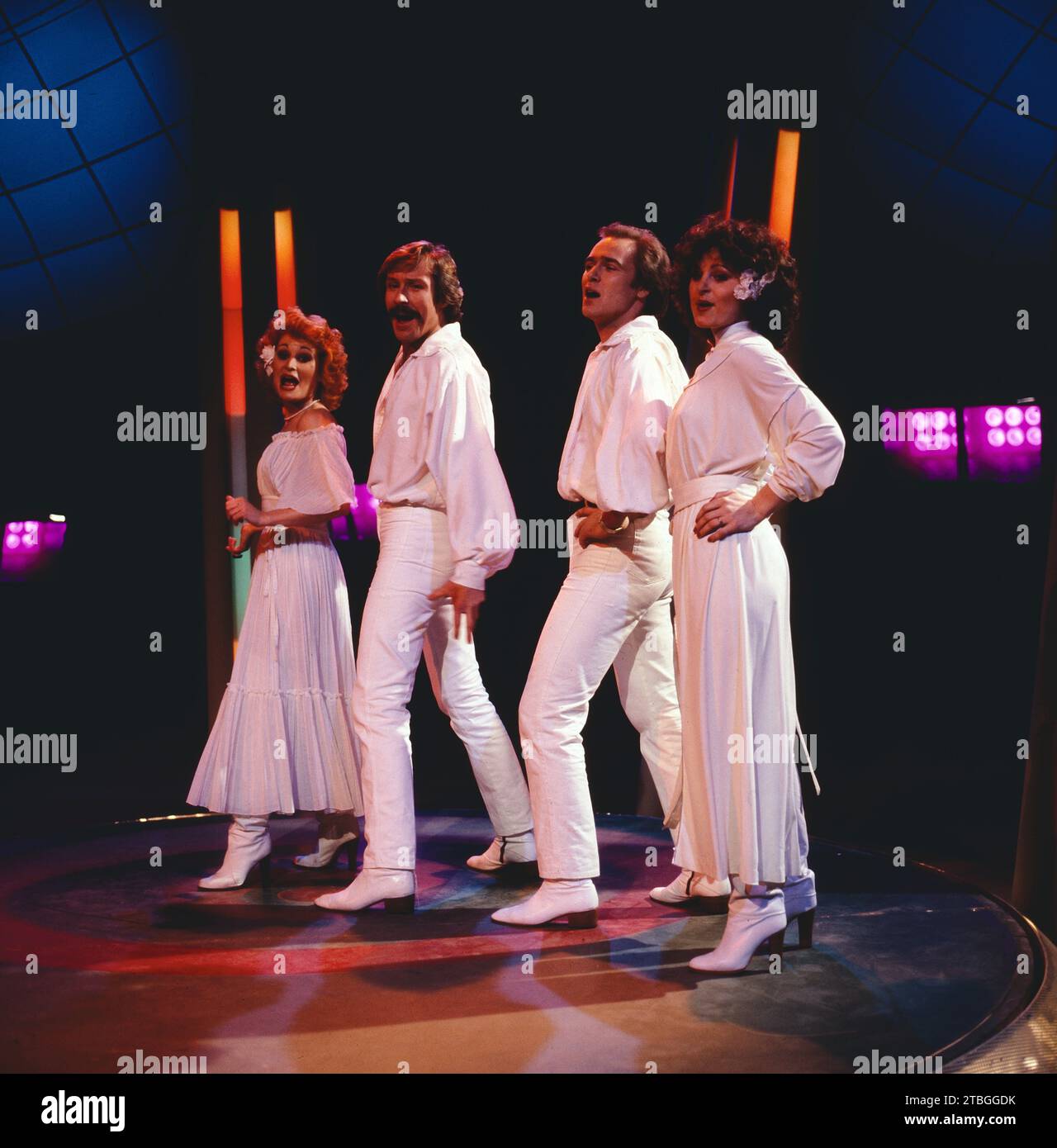 Champagne, Pop-Quartett aus den Niederlanden, Paulette Bronkhorst ...