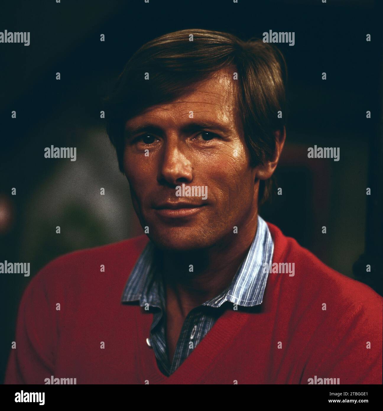 Horst Janson, deutscher Schauspieler, Portrait, 1985.Deutschland, Horst ...