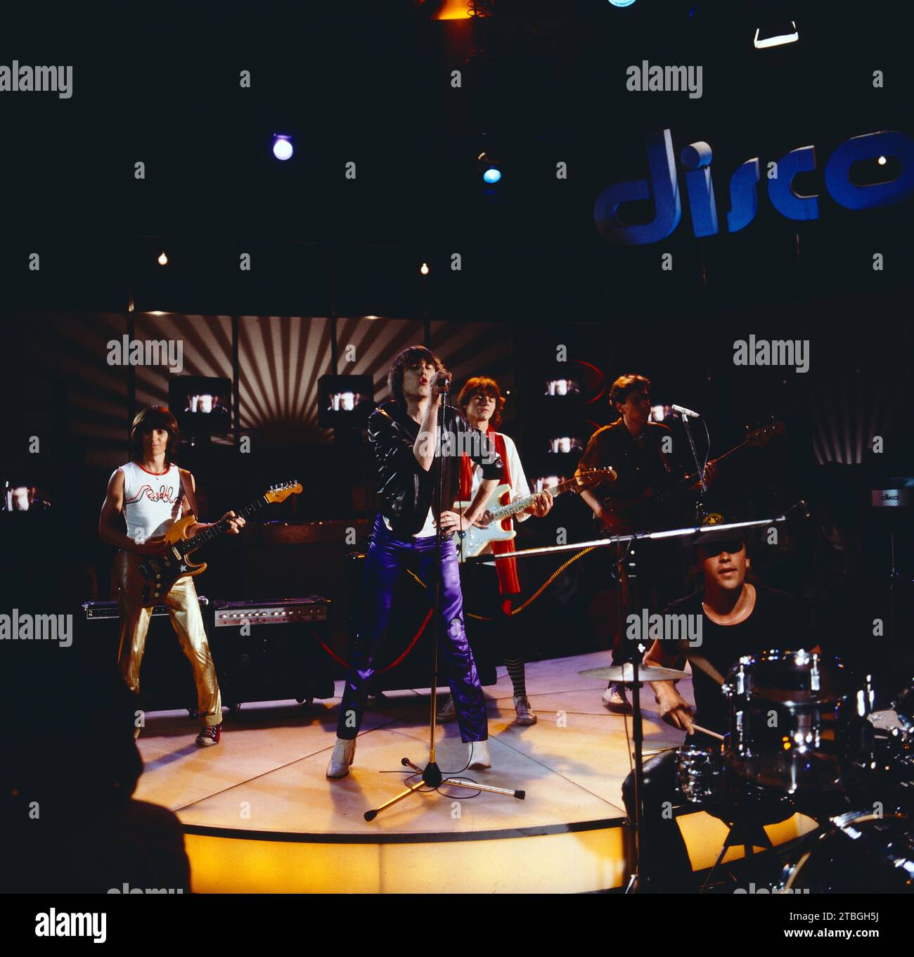 Disco, ZDF Musiksendung, Deutschland, 1980, Auftritt der deutschen Band ...