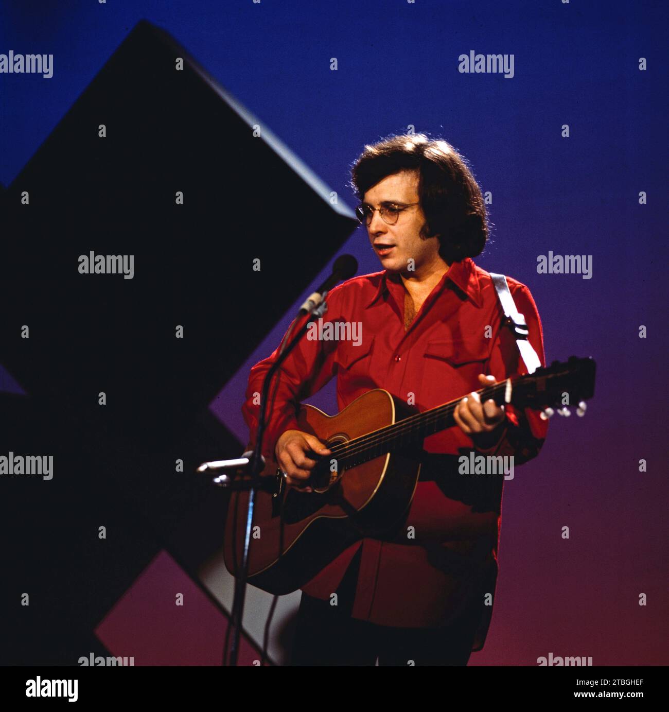 Don McLean, amerikanischer Sänger, Liedermacher und Gitarrist, TV ...