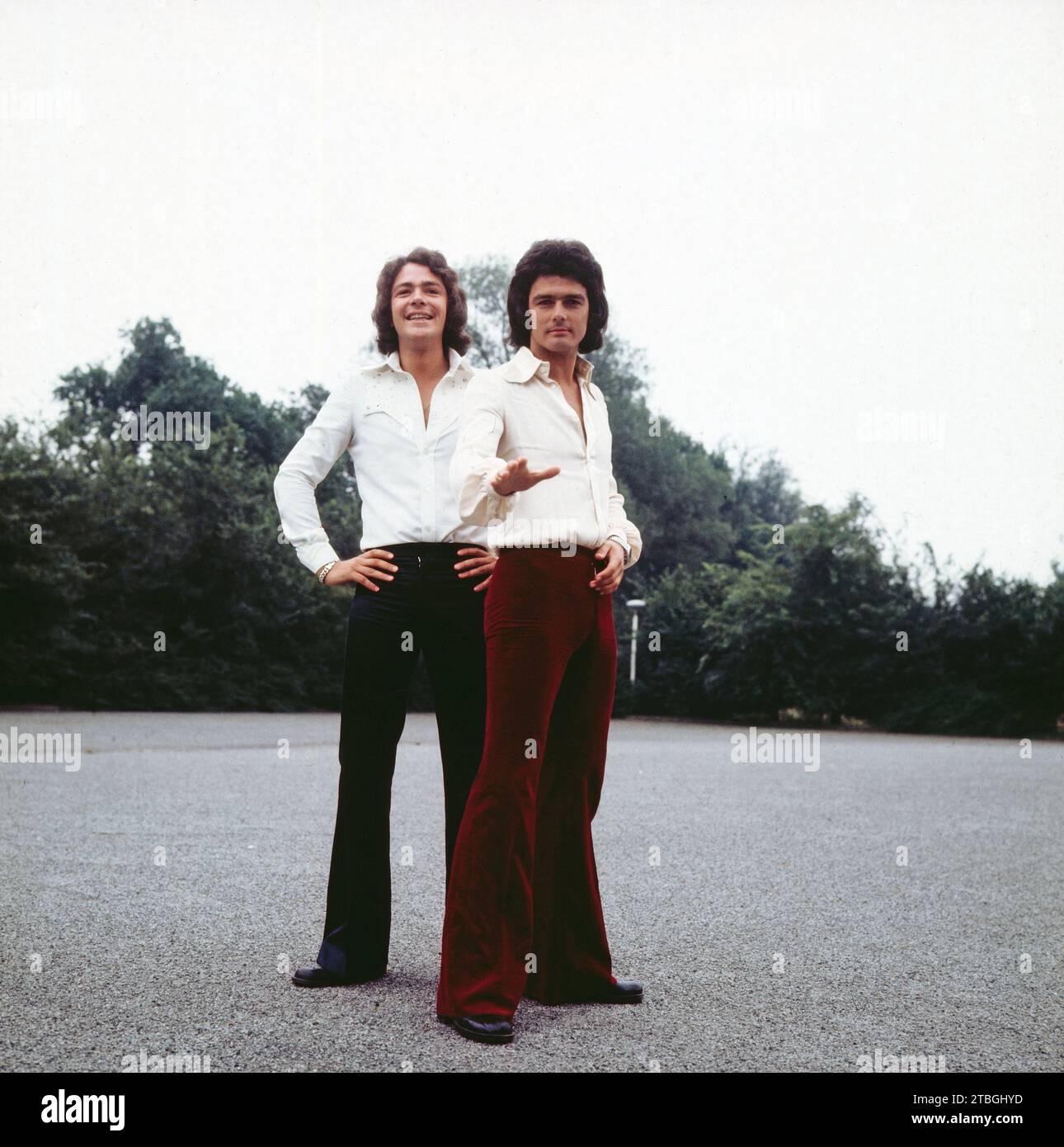 Phil & John, aka Klaus Dieter Hill und Hans Lothar Odenthal, deutsches ...