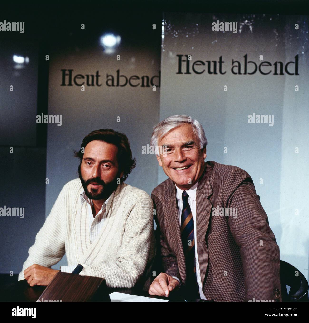 Heut Abend, ARD Talkshow, Deutschland, 1986, Talkgast: Filmemacher ...
