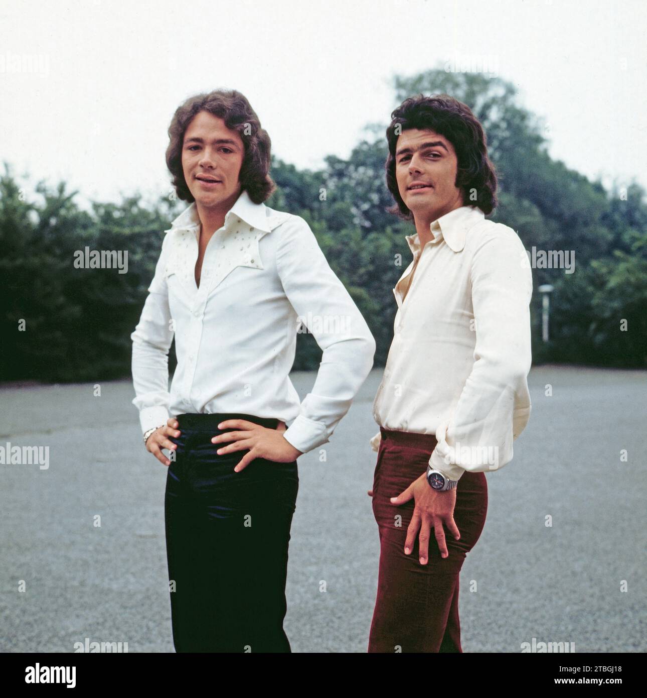 Phil & John, aka Klaus Dieter Hill und Hans Lothar Odenthal, deutsches ...