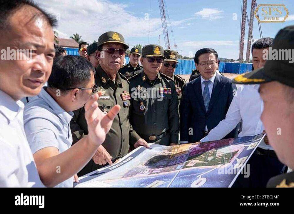 In this photo released by the official Facebook page of the Ream Naval ...