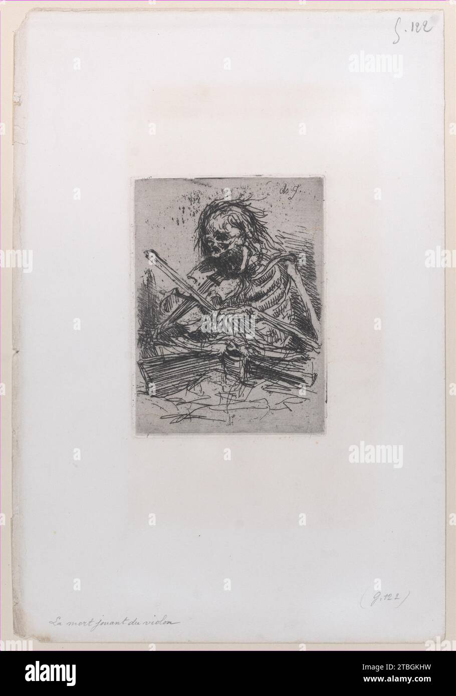 Death playing the violin hi-res stock photography and images - Alamy