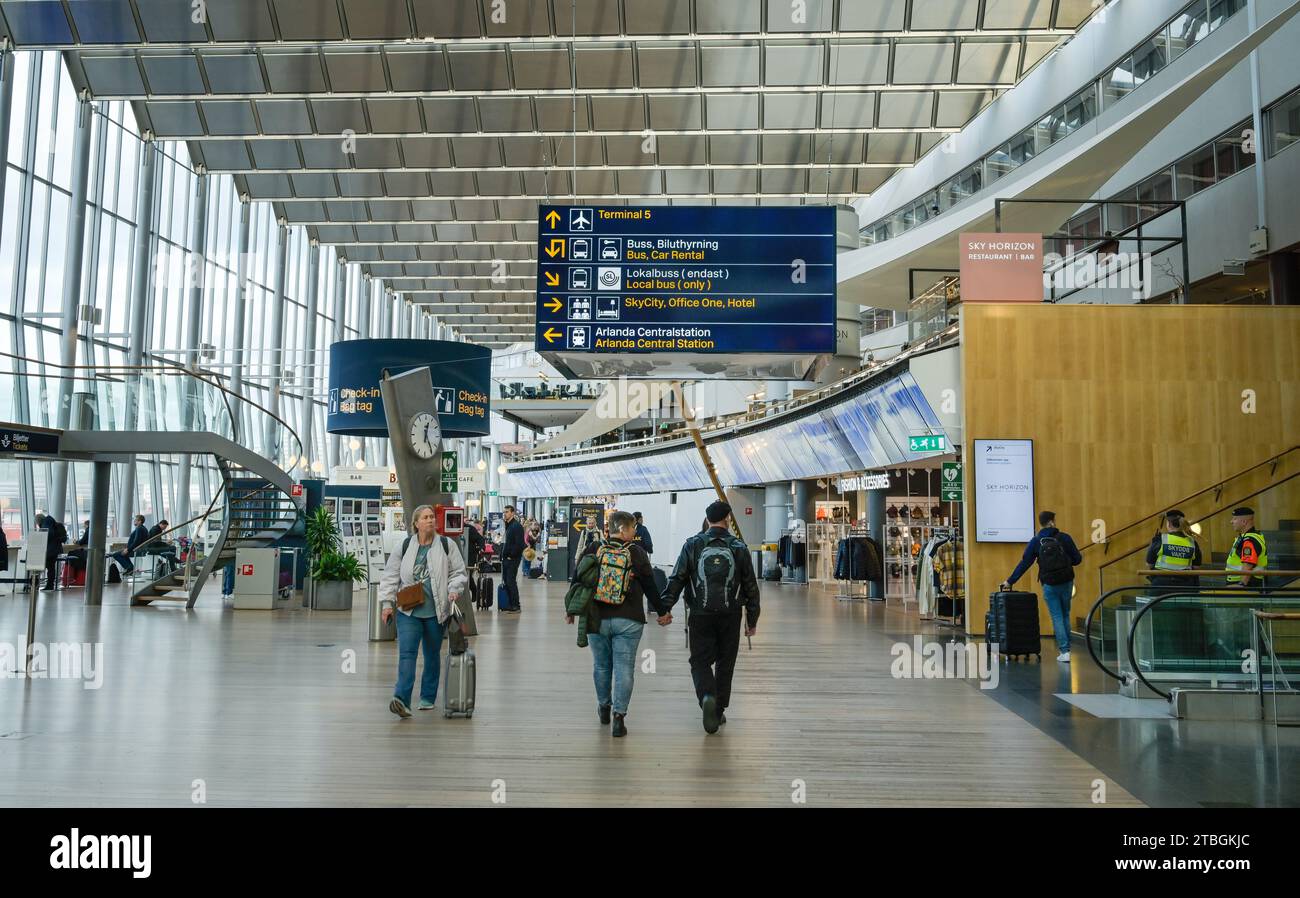 Arlanda airport in stockholm hi-res stock photography and images - Alamy
