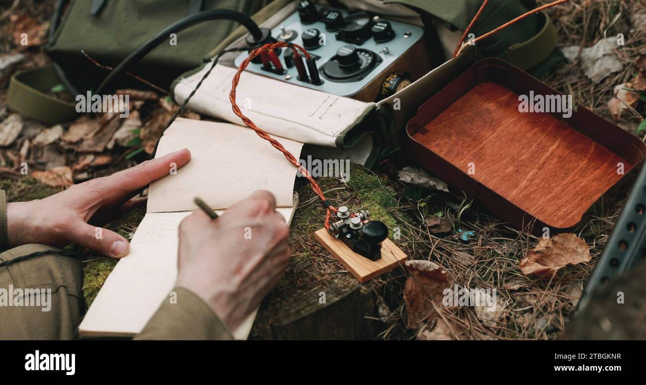 Russian military radio hi-res stock photography and images - Alamy