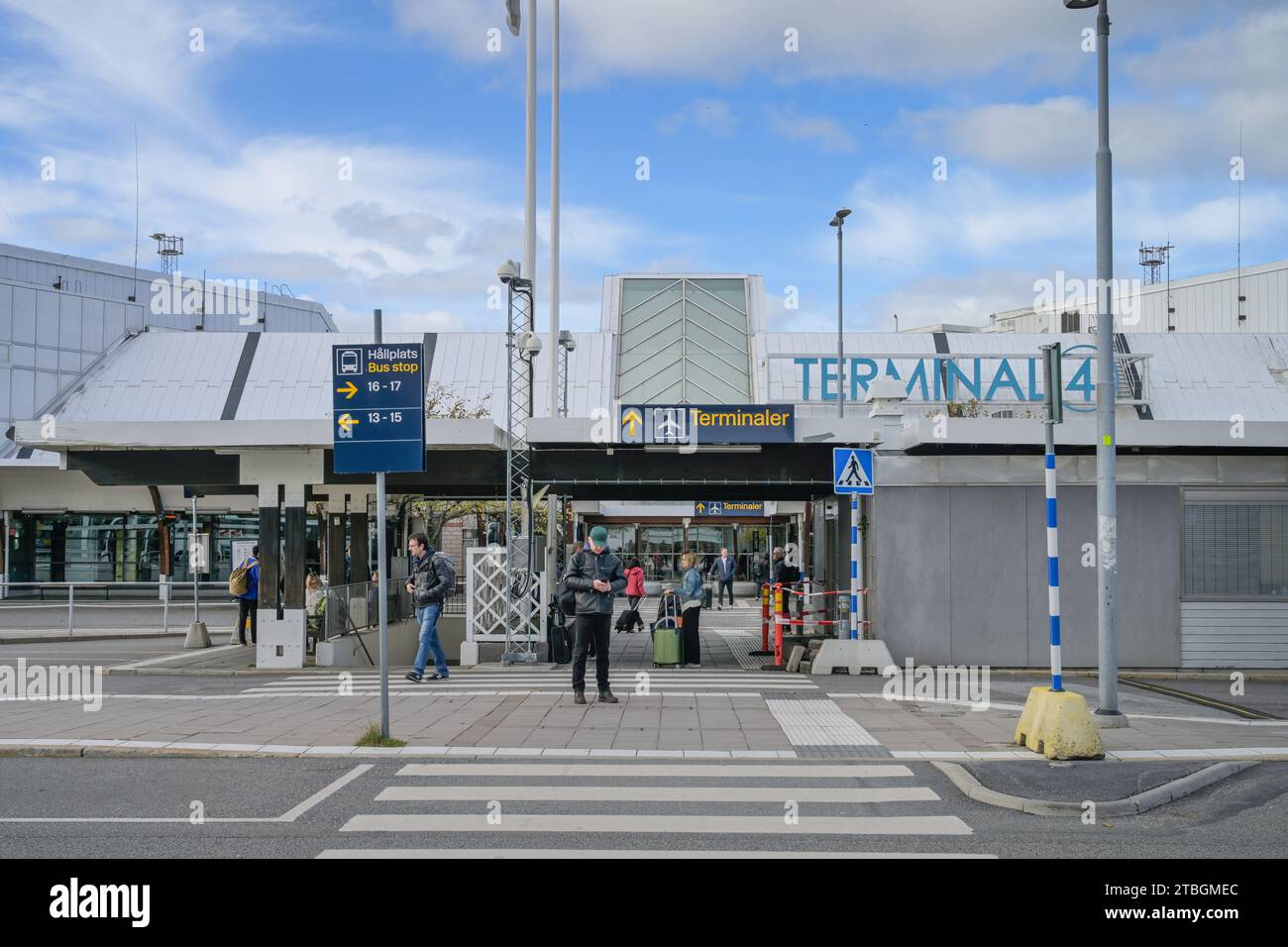 Terminal 4, Arlanda Airport, Stockholm, Schweden Stock Photo - Alamy