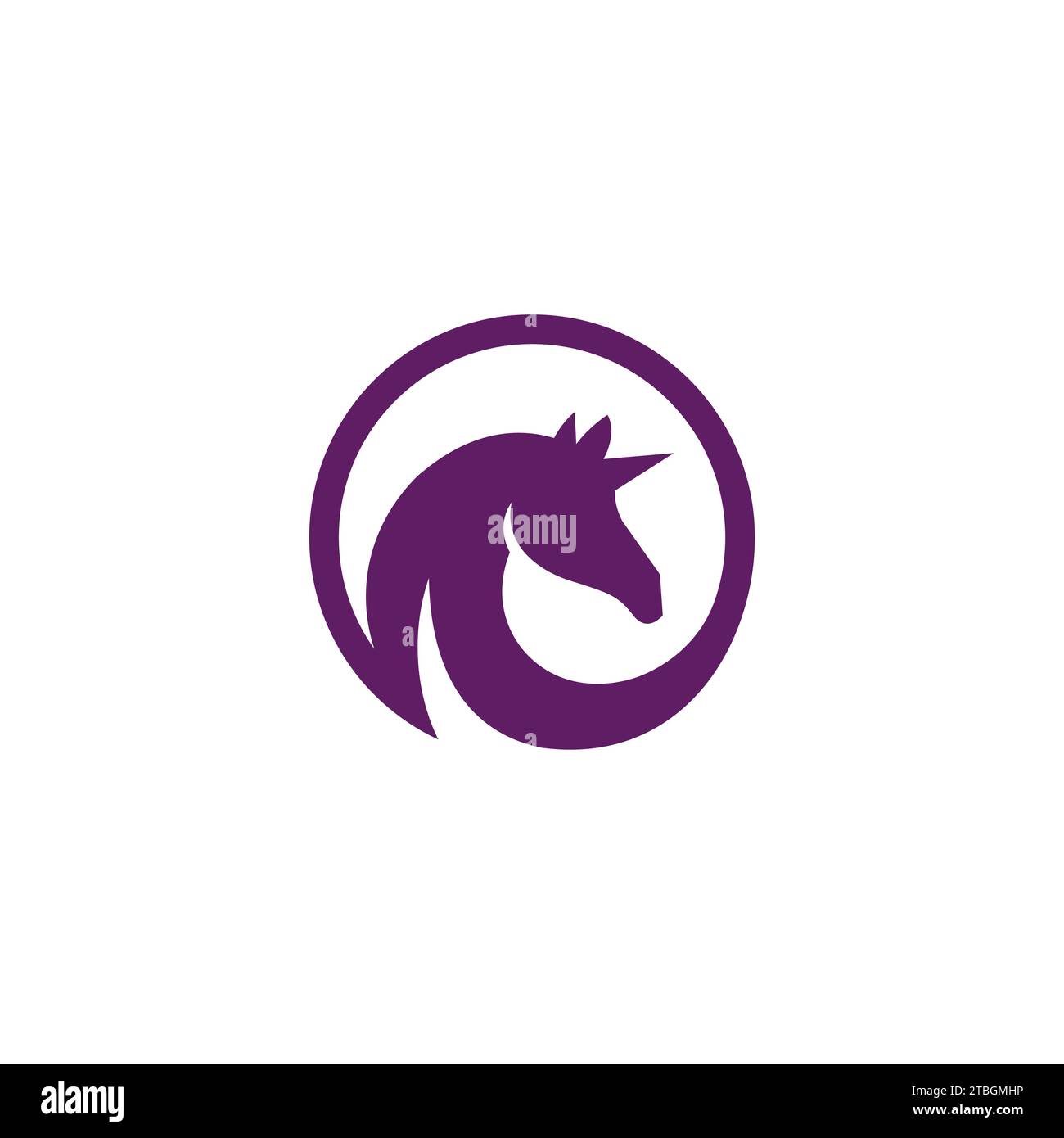 horse logo that is simple and harmonious. Horse Icon vector Stock ...