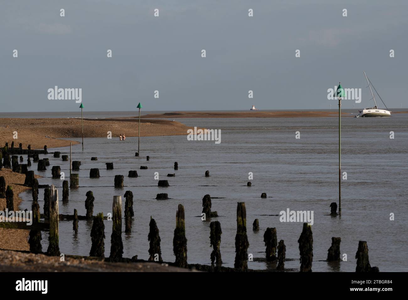 River Deben Bawdsey Ferry Suffolk England Stock Photo - Alamy