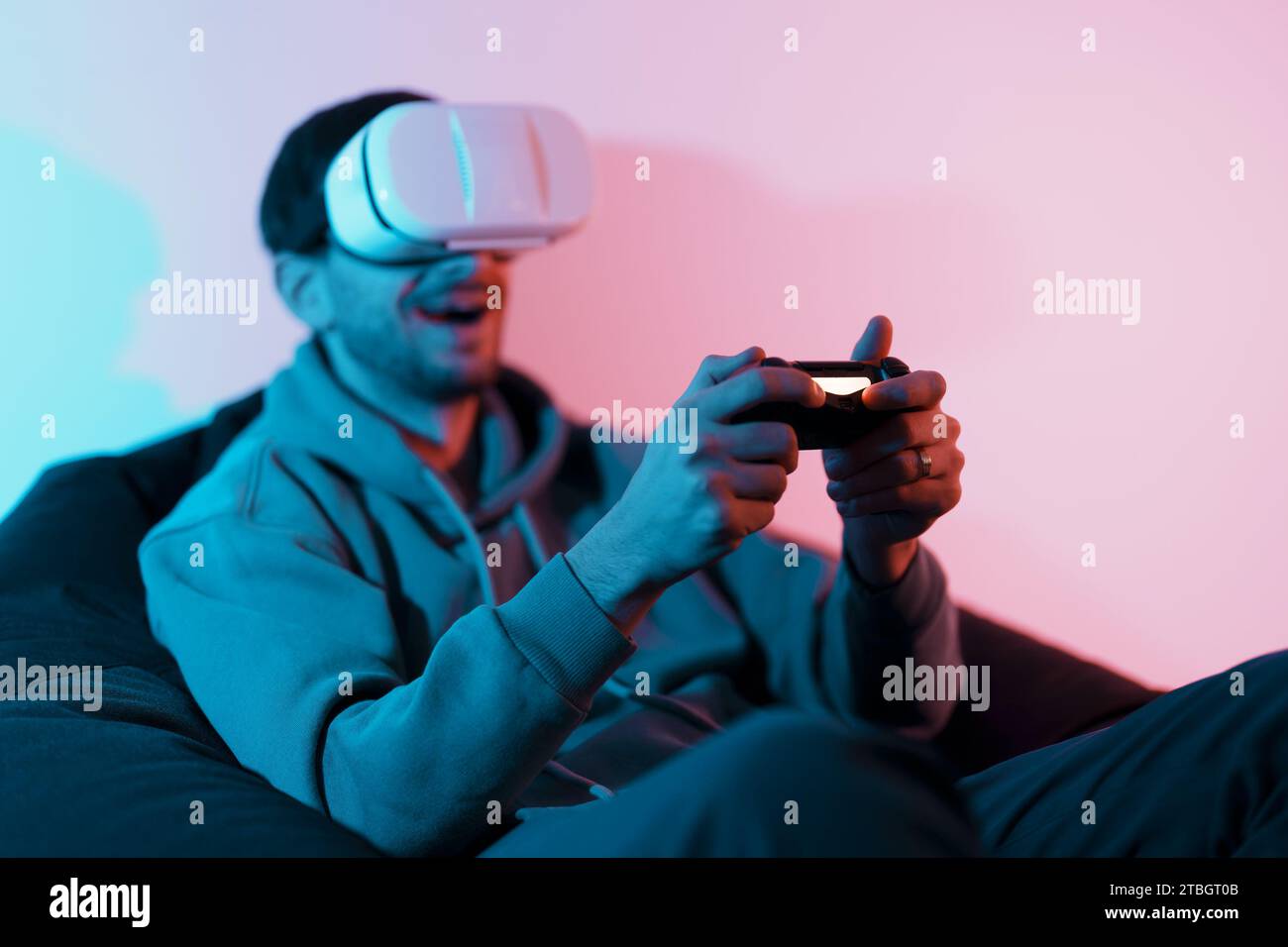 Playing realistic videogame hi-res stock photography and images - Alamy