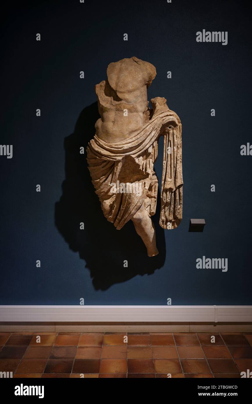 Roman artifact at the Monographic Museum in Conímbriga, Portugal ...