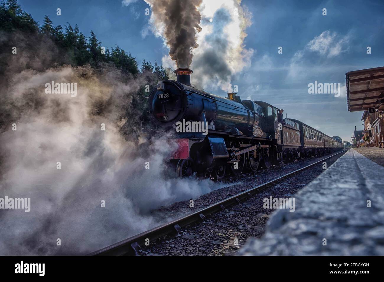 Steam driven train trek hi-res stock photography and images - Alamy