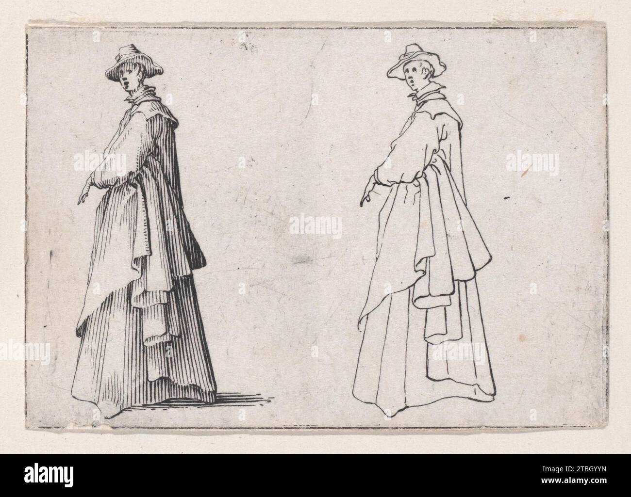 La Dame au Vetement Ample (The Lady with Ample Clothing), from Les ...