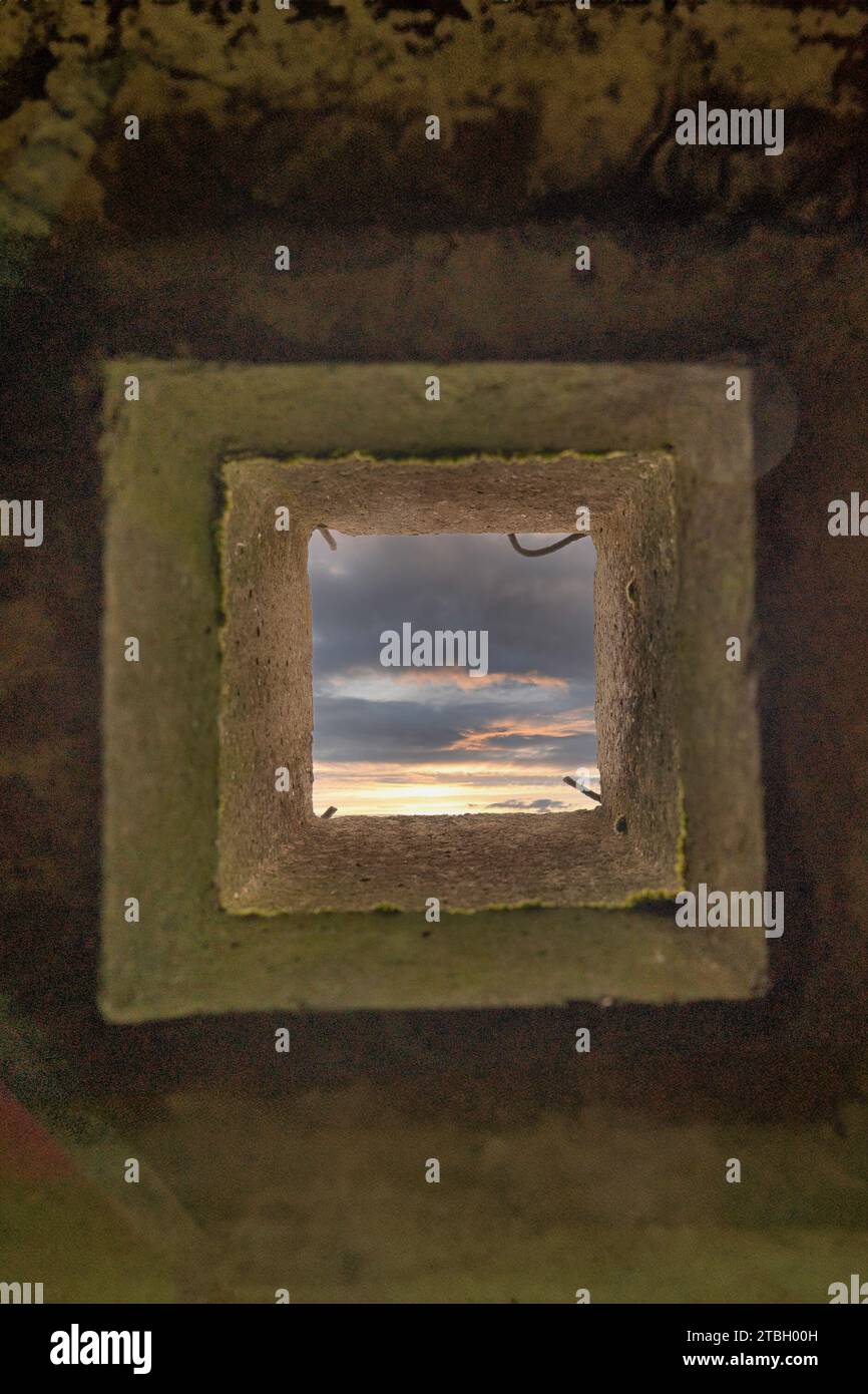 Hole in the roof hi-res stock photography and images - Alamy