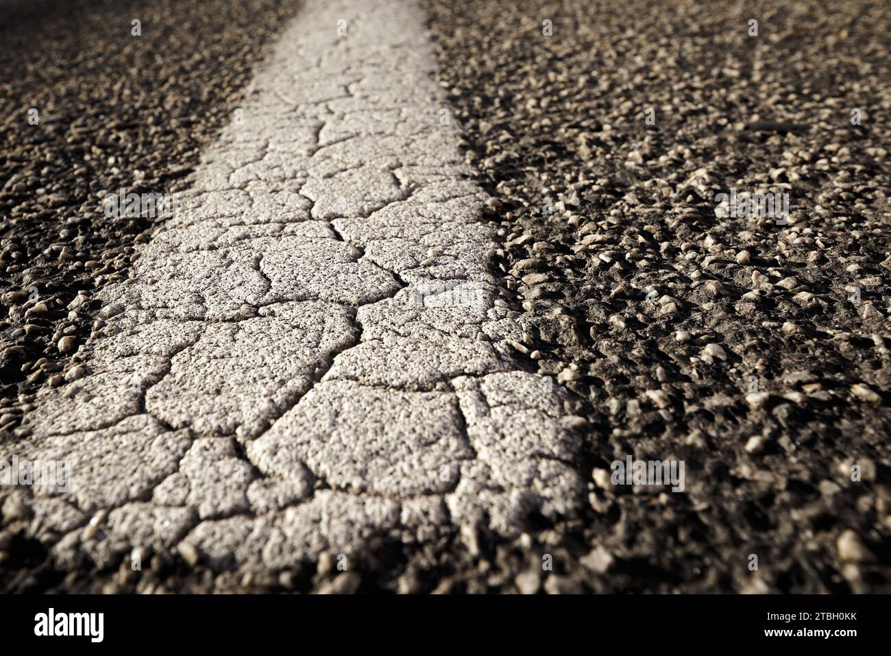 Cracked asphalt on drive hi-res stock photography and images - Alamy