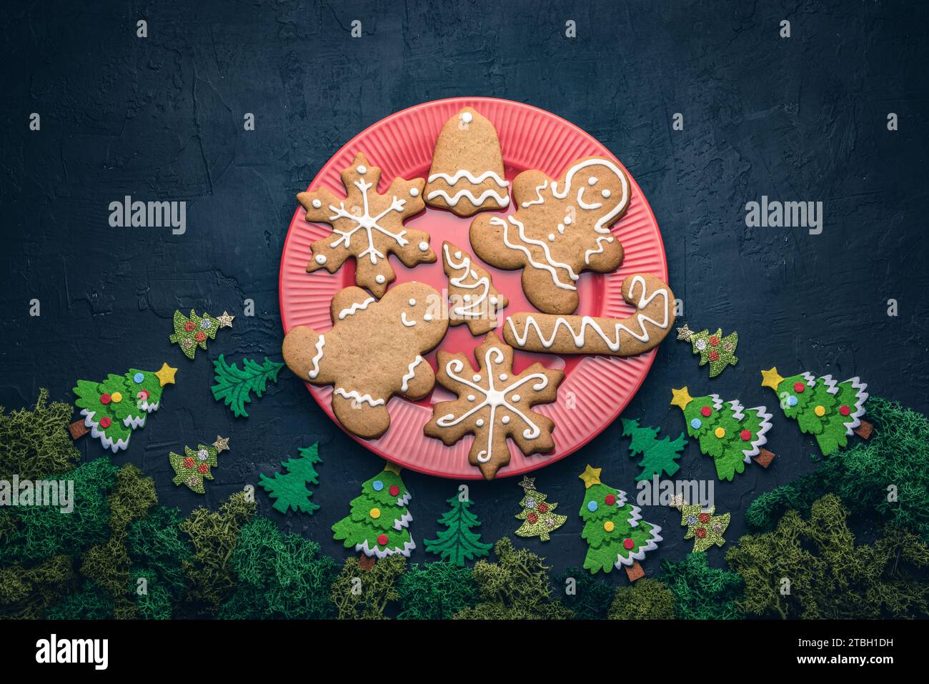 Christmas concept gingerbread man hi-res stock photography and images ...