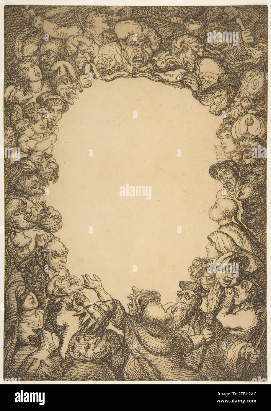 Title Page, The Caricature Magazine, or Mirror of Mirth 1959 by Thomas ...