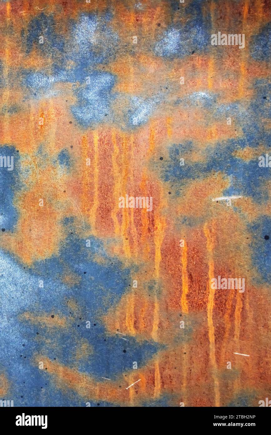 Bright red rust close up background or texture Stock Photo - Alamy