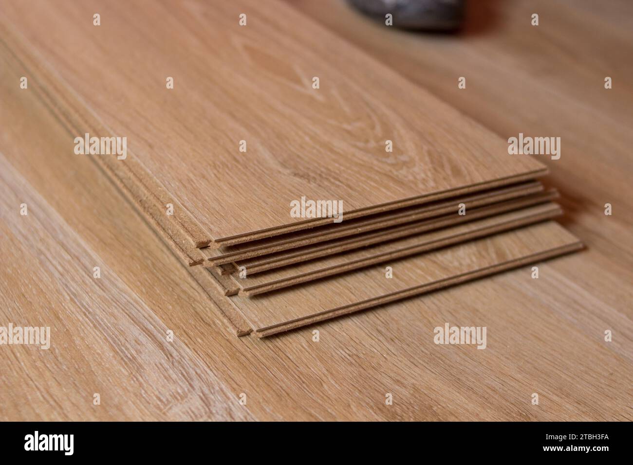 A studio photo of timber laminate flooring Stock Photo - Alamy