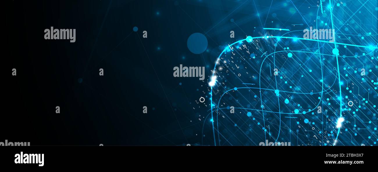 Abstract DNA technology. Science medical concept. Futuristic background ...